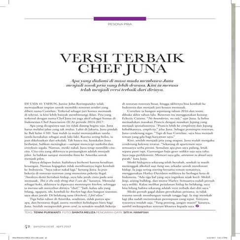 Versi Terbaik Chef Juna | PDF