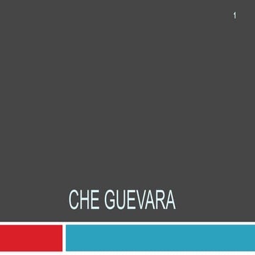 Che Guevara | PPTX