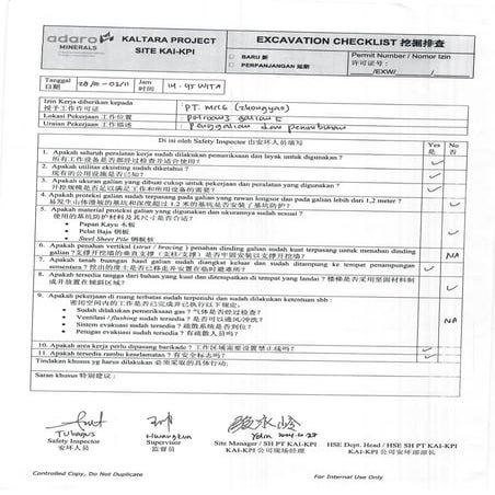 Cheklist Excavasi Potroom 3 Periode 281024 - 031124.pdf