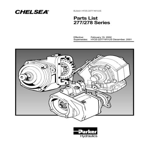 Chelsea 277-parts-manual | PDF