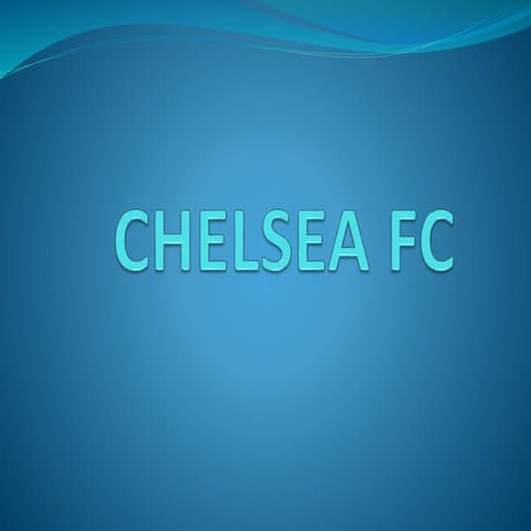 Chelsea fc | PPT