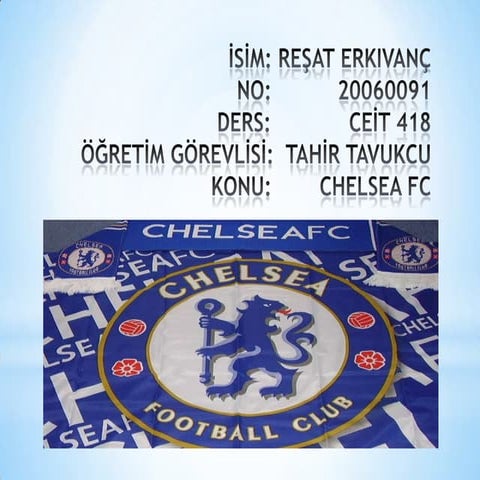 Chelsea fc 1905 | PPT