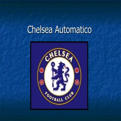 Chelsea fc | PPT