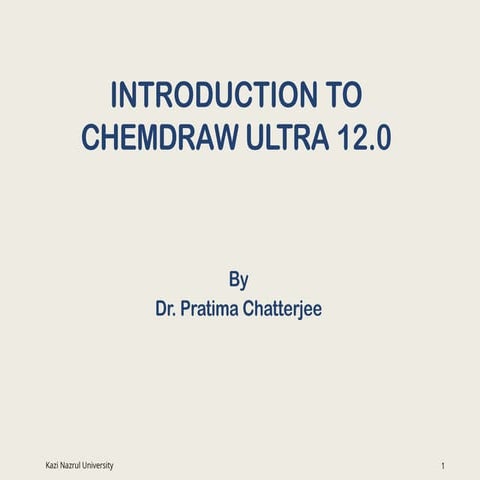 Chem-draw.pptx for writing papers for chemistry | PPTX