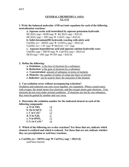 Before, Change, After (BCA) Tables for Stoichiometry | PPT