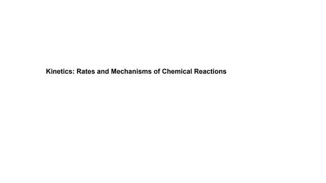 Factors Affecting Reaction Rates | PPTX
