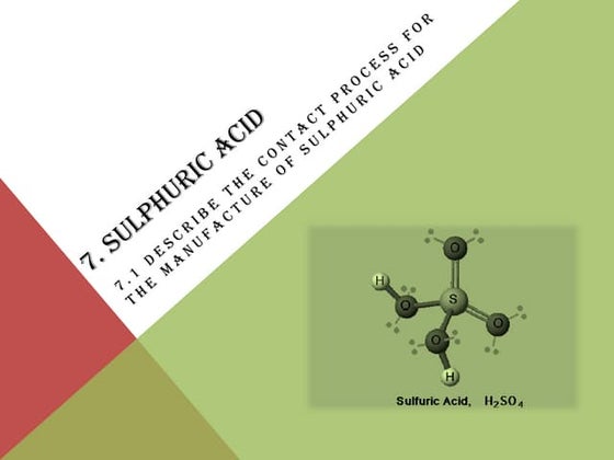 Lecture 17- Manufacturing of Sulfuric acid by Chamber process H2SO4.pdf