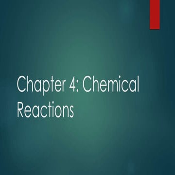 Chem9 chapt 4 chemical_reactions_stoichiometry | PPT