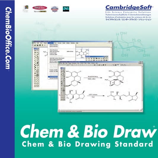 Chem biodraw10 e | PDF