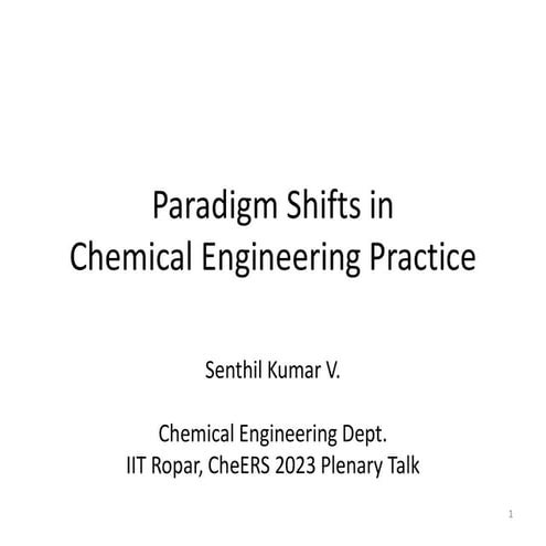 Chemical Engineering Practice Iit Ropar Pdf