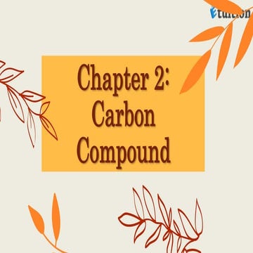 SPM Chemistry Form 5 Chapter 3 Carbon Compound.ppt
