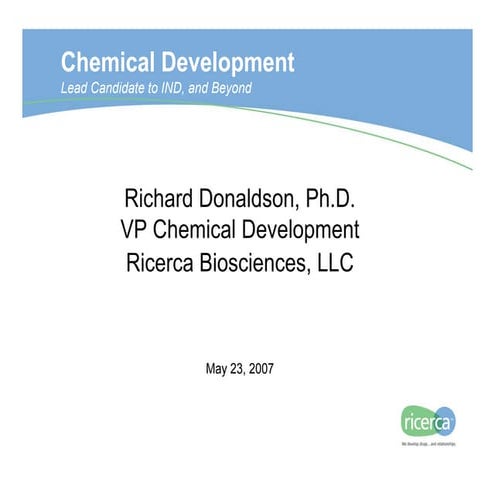 Chemical Development | PDF