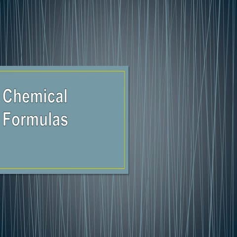 Chemical Formula.pptx