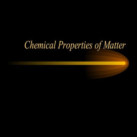 Properties of matter | PPTX