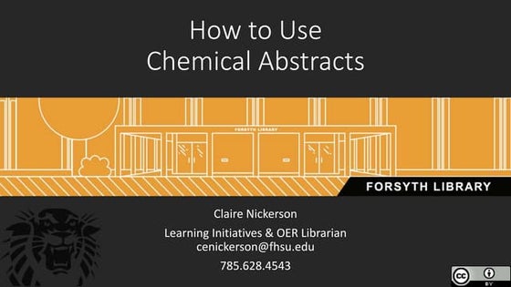 Chemical abstract | PPTX | Chemistry | Science