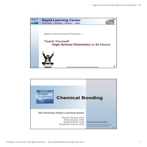 Chemical bonding | PDF