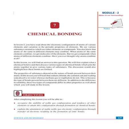Chemical bonding | PDF