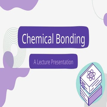 Chemical Bonding | PPT