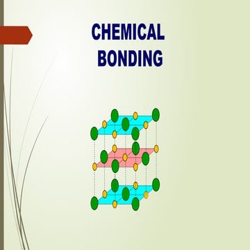 Chemical Bonding (A level Chemistry).PPT