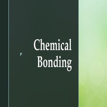 Chemical Bonding of Elements to each other.pptx