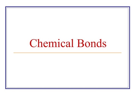 IONIC BOND AND COVALENT BOND | PDF | Chemistry | Science