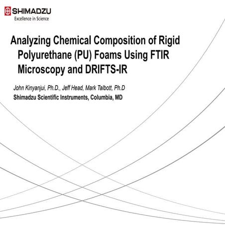 Analyzing Chemical Composition of Rigid Polyurethane (PU) Foams Using ...
