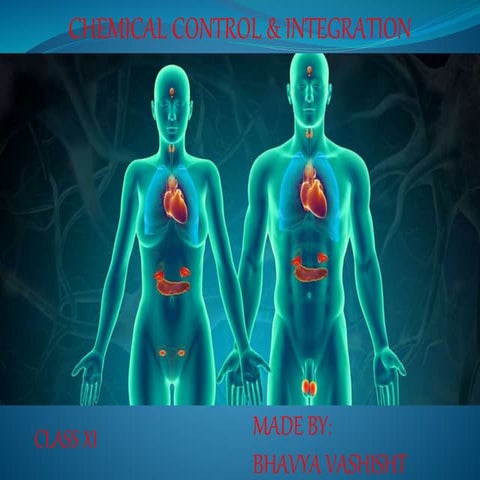 Chemical coordination and integration | PPTX