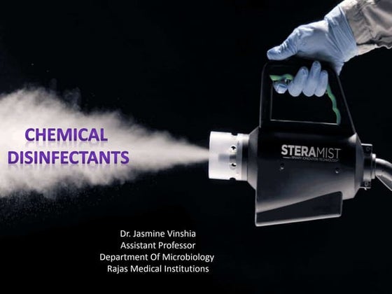 Classification and mode of action of disinfectants PHARMACEUTICAL ...