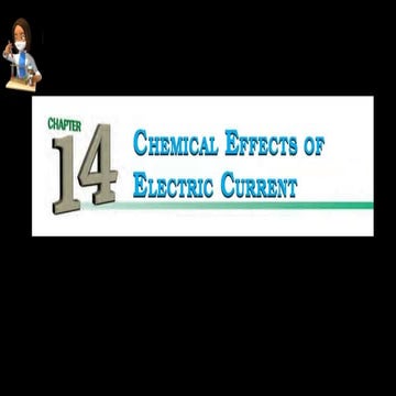 Chemical effects of electric current | PPT