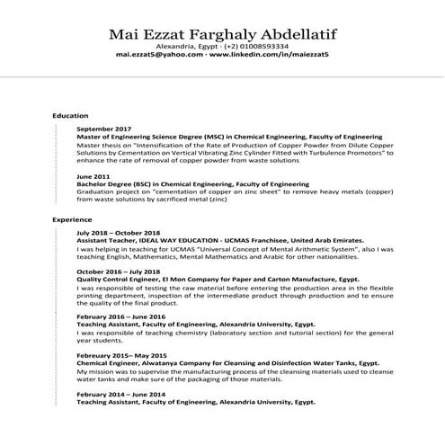 Amal Sayah CV | DOCX