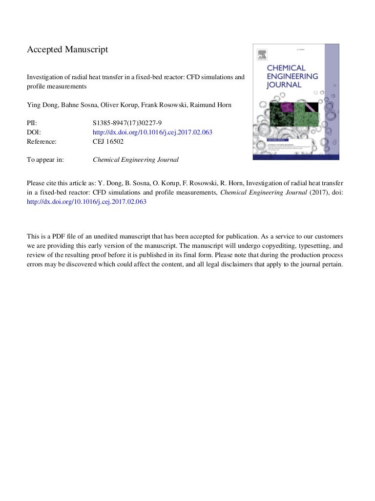 Chemical Engineering Journal