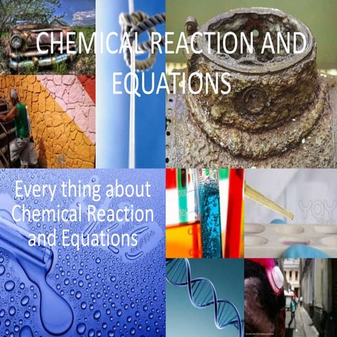 Chemical equations and reactions | PPT