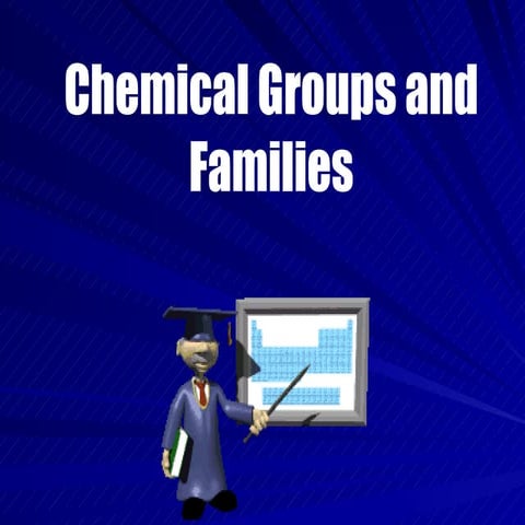 Chemical Families Notes | PPT | Chemistry | Science