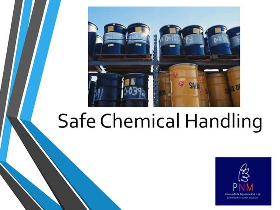 Safe Chemical handling | PPT