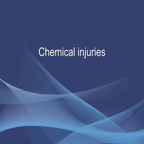 Chemical injuries emergency | PPTX | Eye and Vision Conditions ...