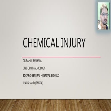 Ocular Chemical Injury | PPTX