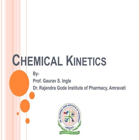 Chemical Kinetics | PPT