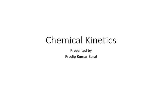 Chapter14-chemical kinetics and stability | PDF
