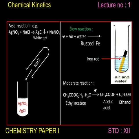 Chemical kinetics 1 | PPTX