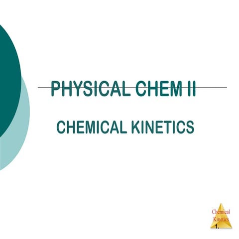 Chemical Kinetics | PPT