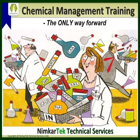 Chemical management professional certificate course | PPTX