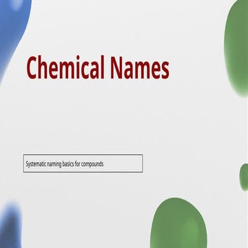 NOMENCLATURE AND WRITING CHEMICAL FORMULAS OF CHEMICAL COMPOUNDS.pptx