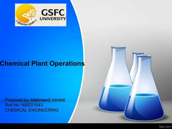 Unit Operations & Unit Process for process plant | PPTX