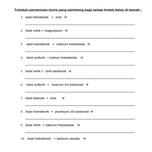 Chemical properties of acid chpter 7 | DOC