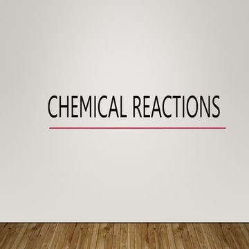 Chemical Reactionfor Year 7 chemistry.pptx