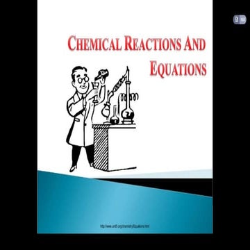CHEMICAL REACTION.pptx for grade x and ix | PPTX