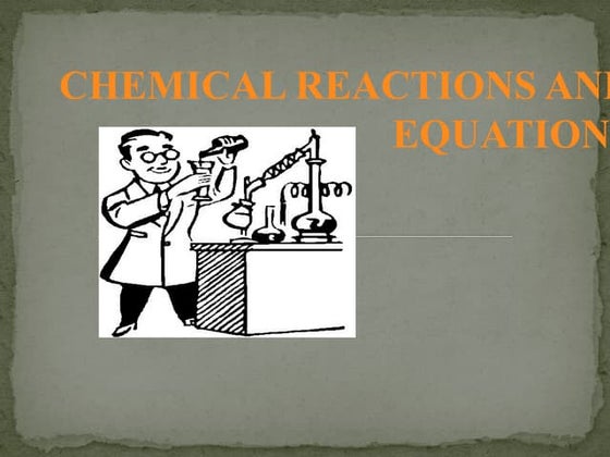 Chemical Reaction - Science (Grade - 9) | PPTX | Chemistry | Science