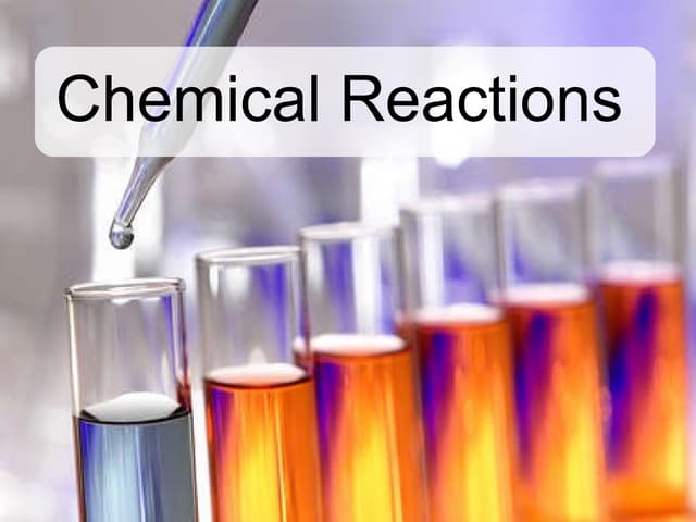 Types of chemical reactions | PPT
