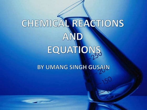 chemical reaction | PPT