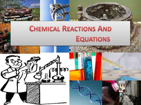 CHEMICAL EQUATIONS AND REACTIONS | PPT | Chemistry | Science